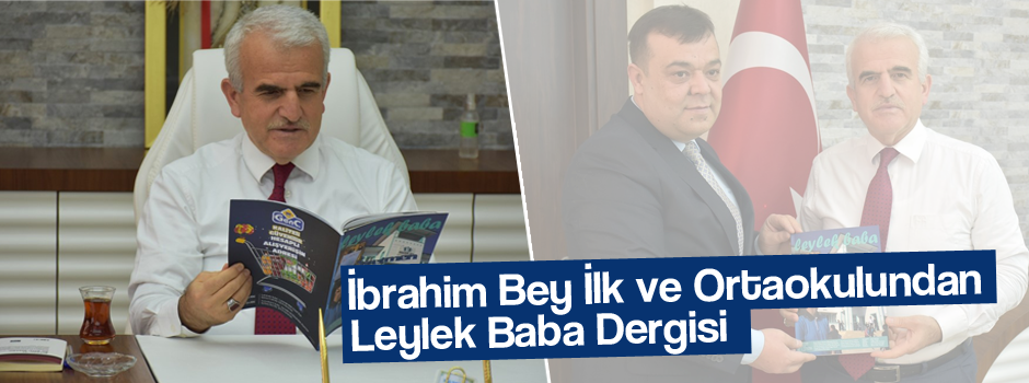İbrahim Bey İlk ve Ortaokulundan Leylek Baba Dergisi - GÜNDEM - Karaman ...